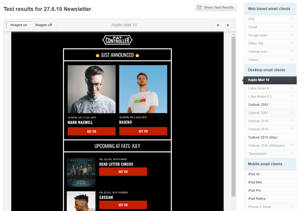 How To Run A Full Test Of Your Emails & Preview In Every Inbox – Moshtix