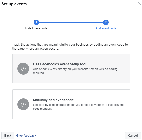 Create A Facebook Pixel – Moshtix